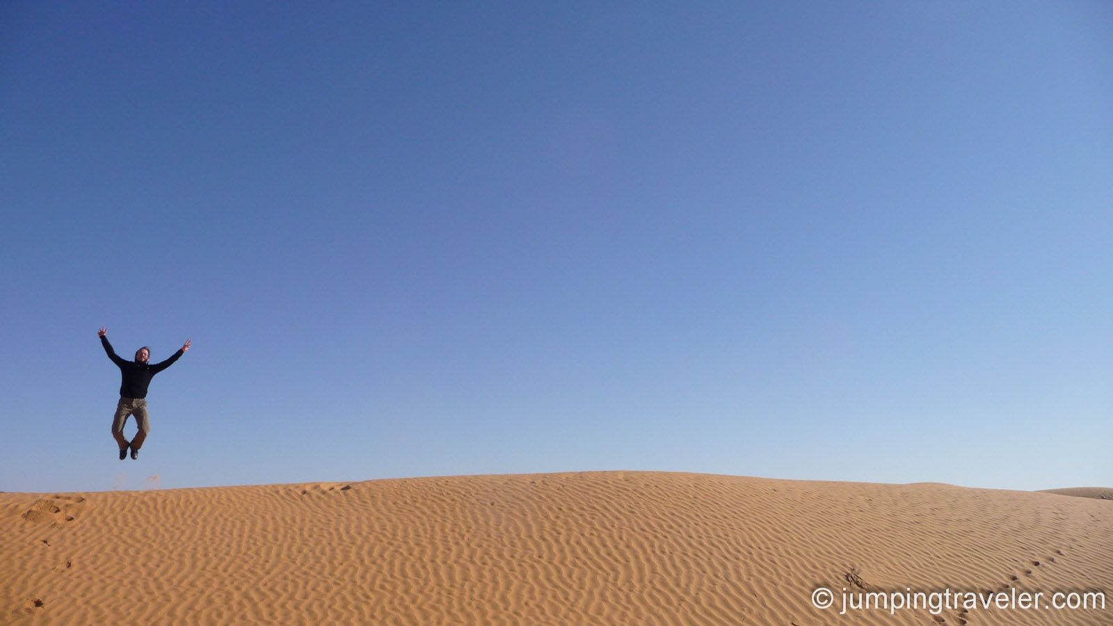 Jumping in Africa Middle East | Jumping Traveler