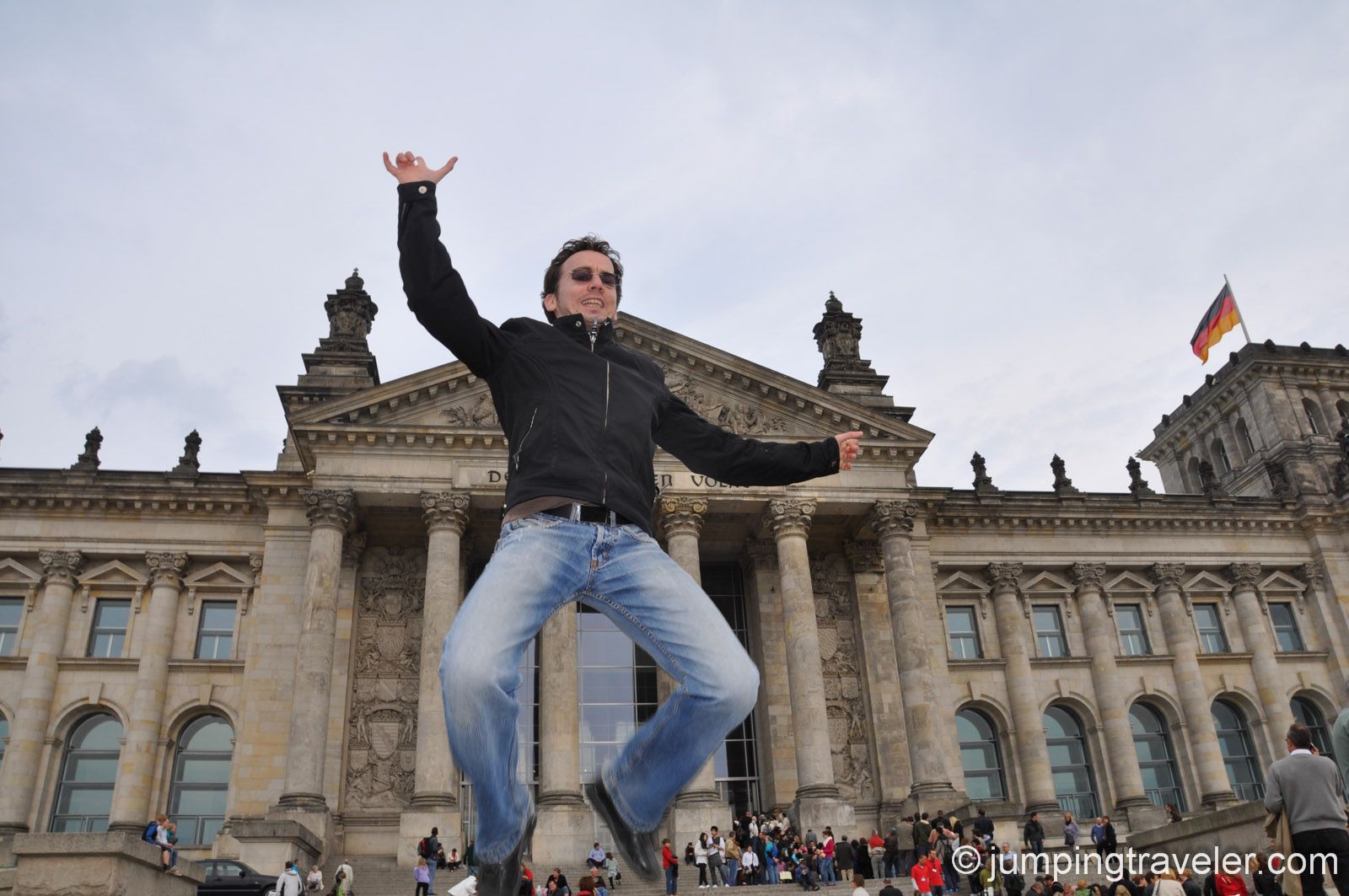 Jumping in Berlin | Jumping Traveler