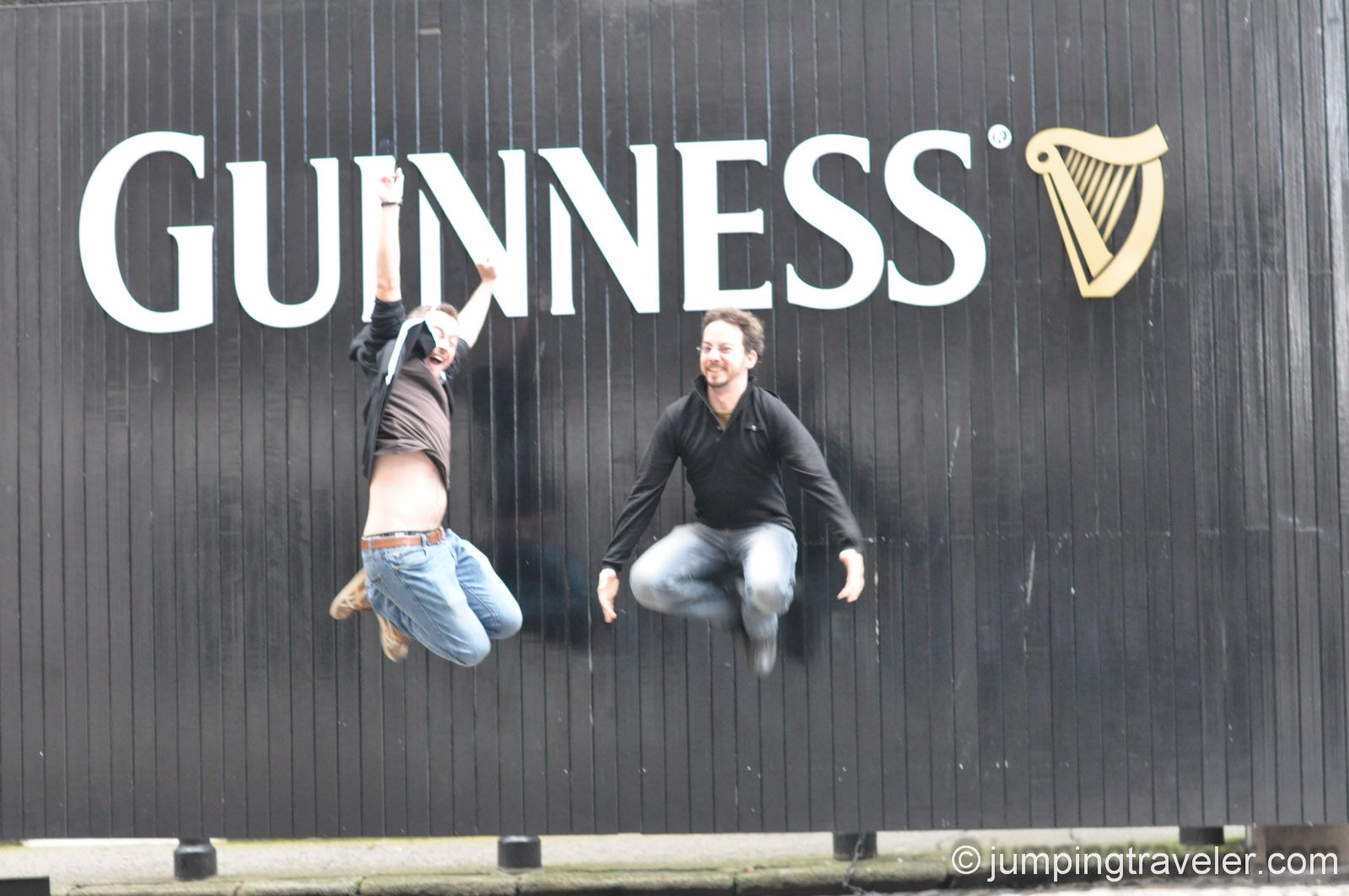 Jumping in Dublin | Jumping Traveler